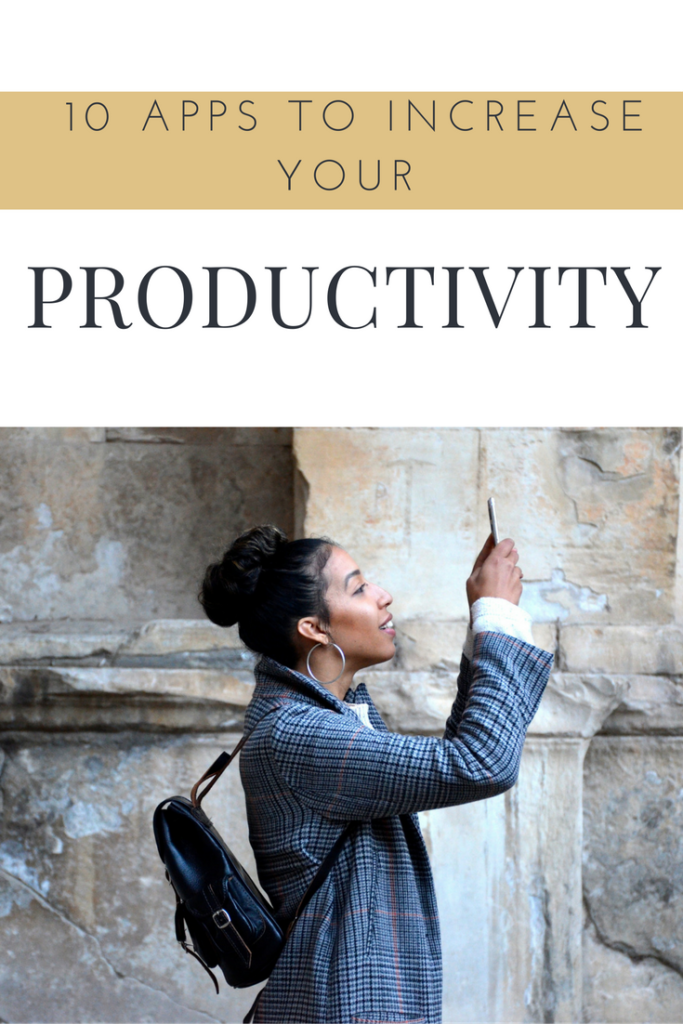 Productivity Hack: 10 apps to make you more productive | Cocktails and ...