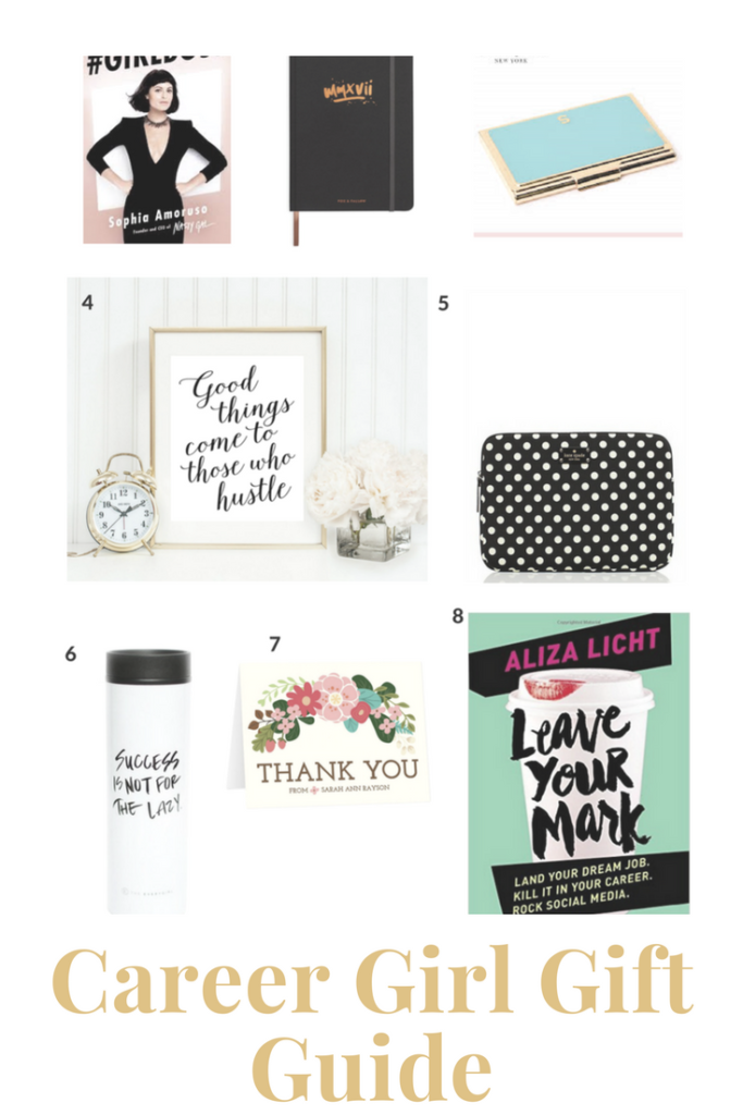 Christmas Gift Guide and Ideas for the Career Girl